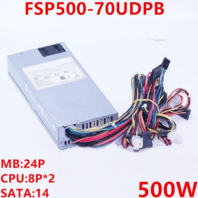 Original PSU For FSP 80plus Platinum 1U 500W Switching Power Supply ...