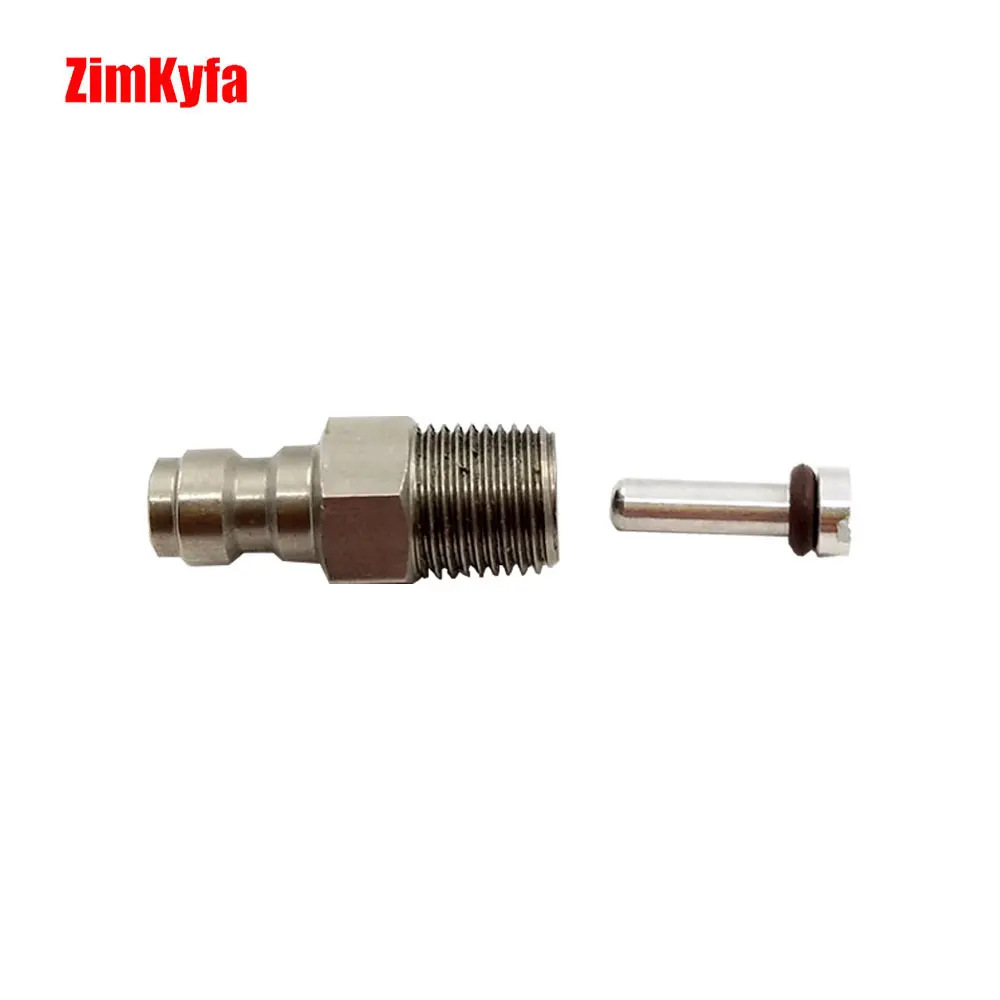 Paintball PCP Air Rifle Fill Nipple Stainless Steel 8mm Air Tank Quick ...