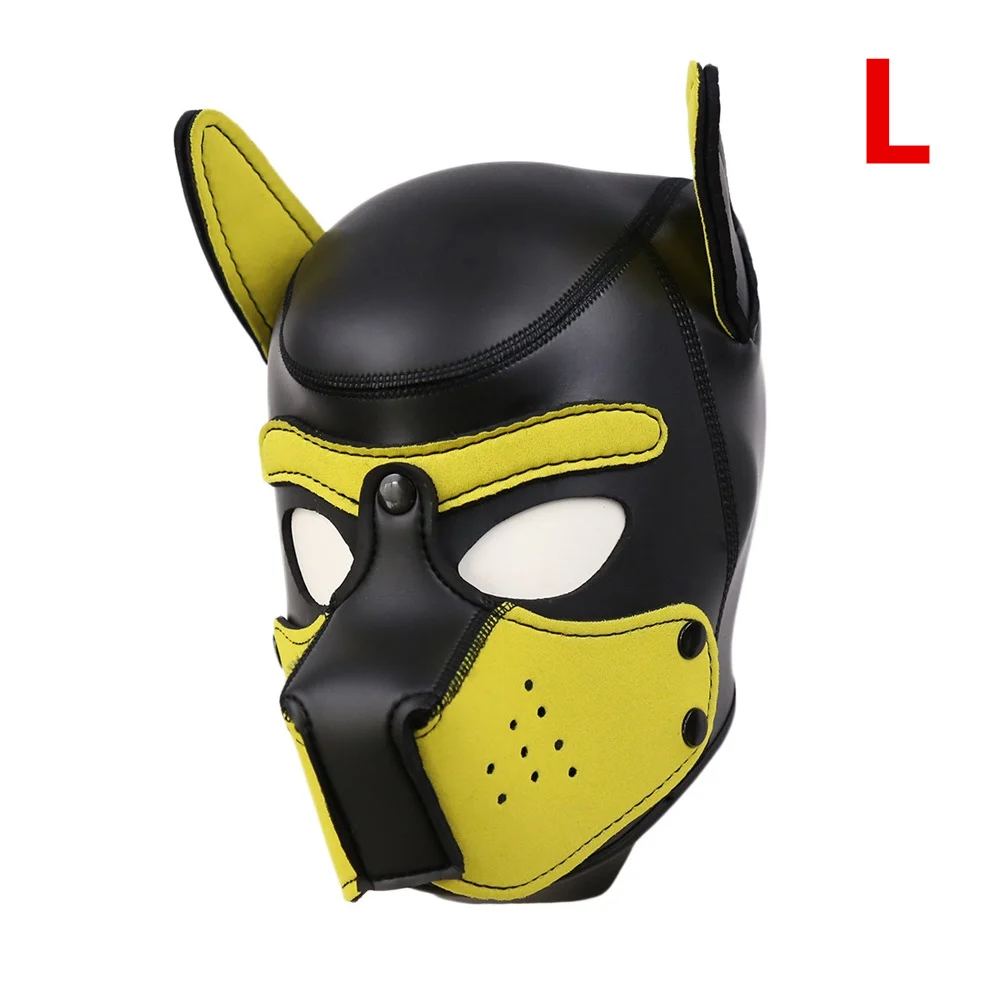 Puppy Hood 10 Color Full Head Cosplay Mask with Ears - AllCosplay.com