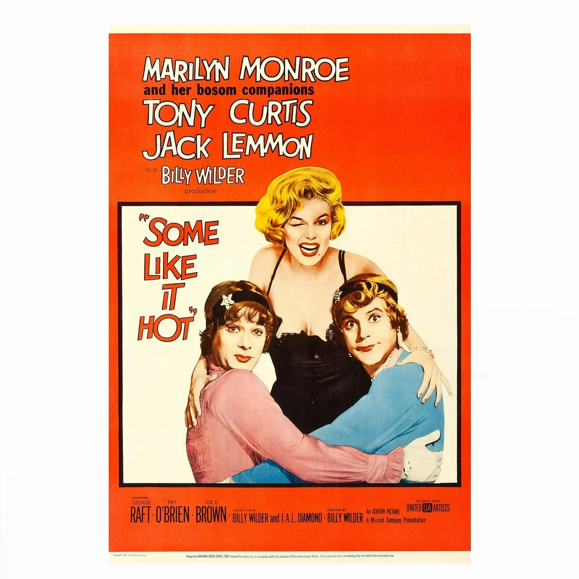 Some Like It Hot Movie Poster