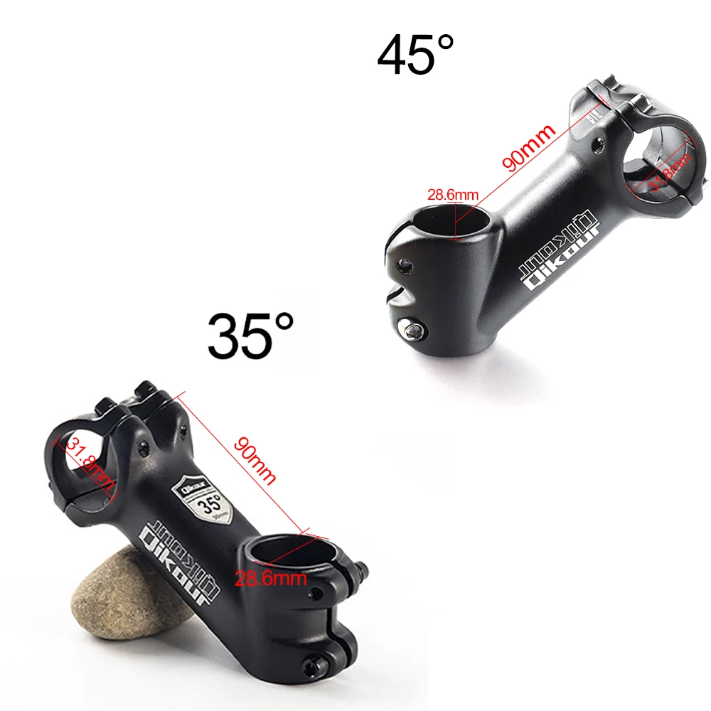 31.8*90 MM Mountain Road MTB Cycling Bike Handlebar Stem Bicycle Riser ...