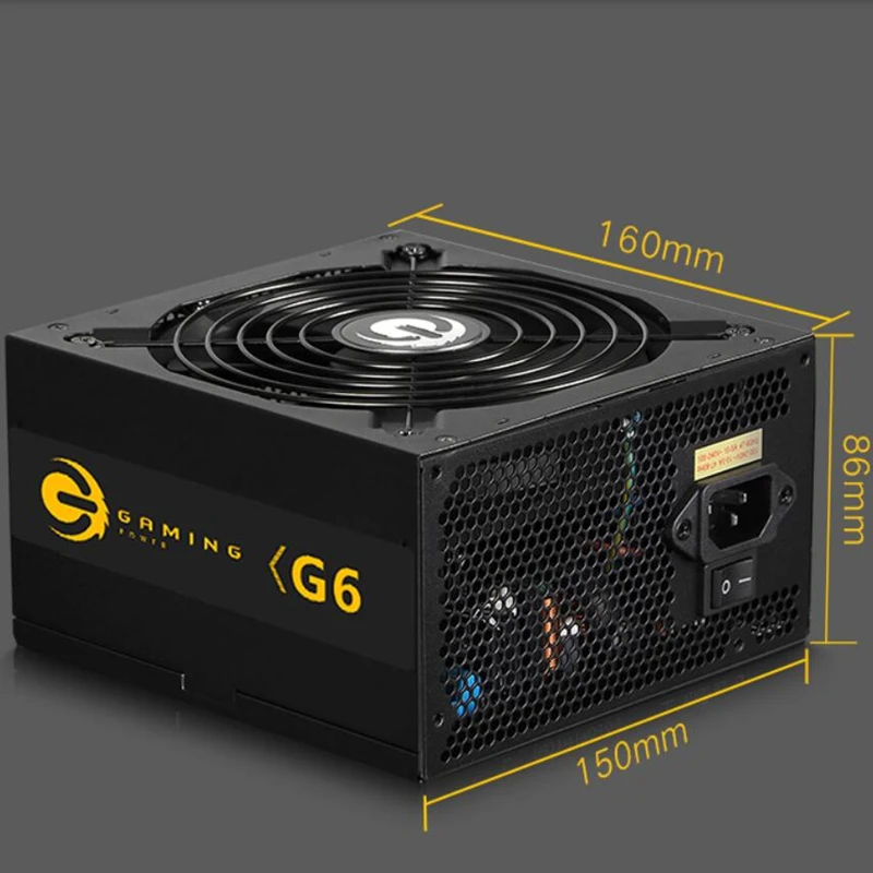 Original PSU For Great Wall Brand Full Module 80plus Gold Game Power ...