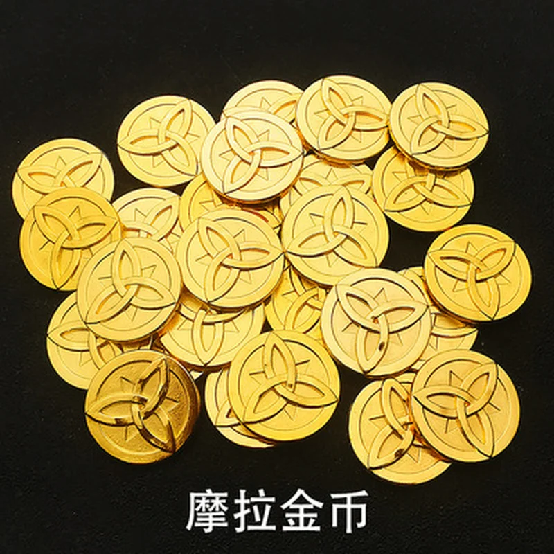 Genshin-Impact-Mora-Metal-Coin-Morax-Cosplay-Prop-Accessories-Gold ...