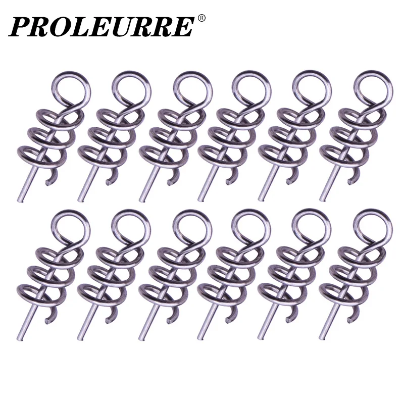 50 ou 100 pçs/lote mola de bloqueio pino manivela gancho pesca conector ...