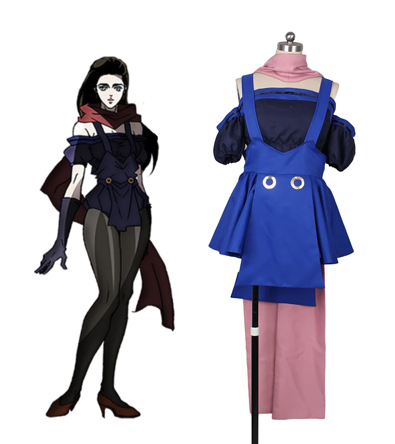 Jojo's Bizarre Adventure Lisa Lisa Cosplay Costume - Cosplay Costumes ...