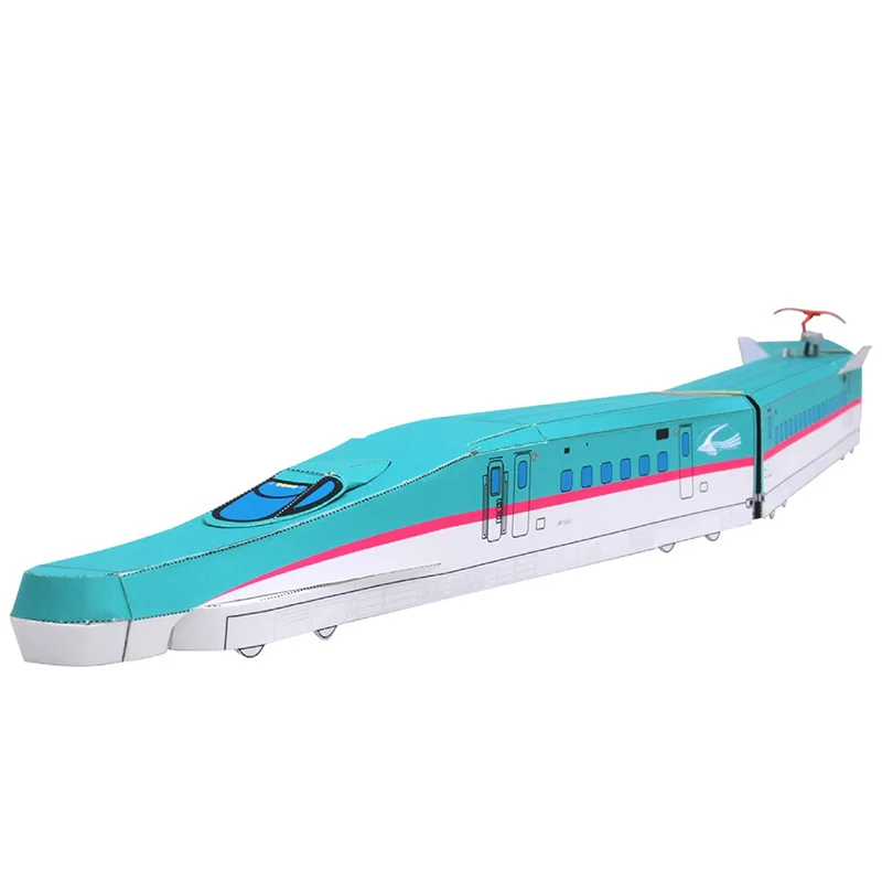 Shinkansen-serisi-E5-Hayabusa-Mini-tren-lokomotif-el-yap-m-Origami-3D ...
