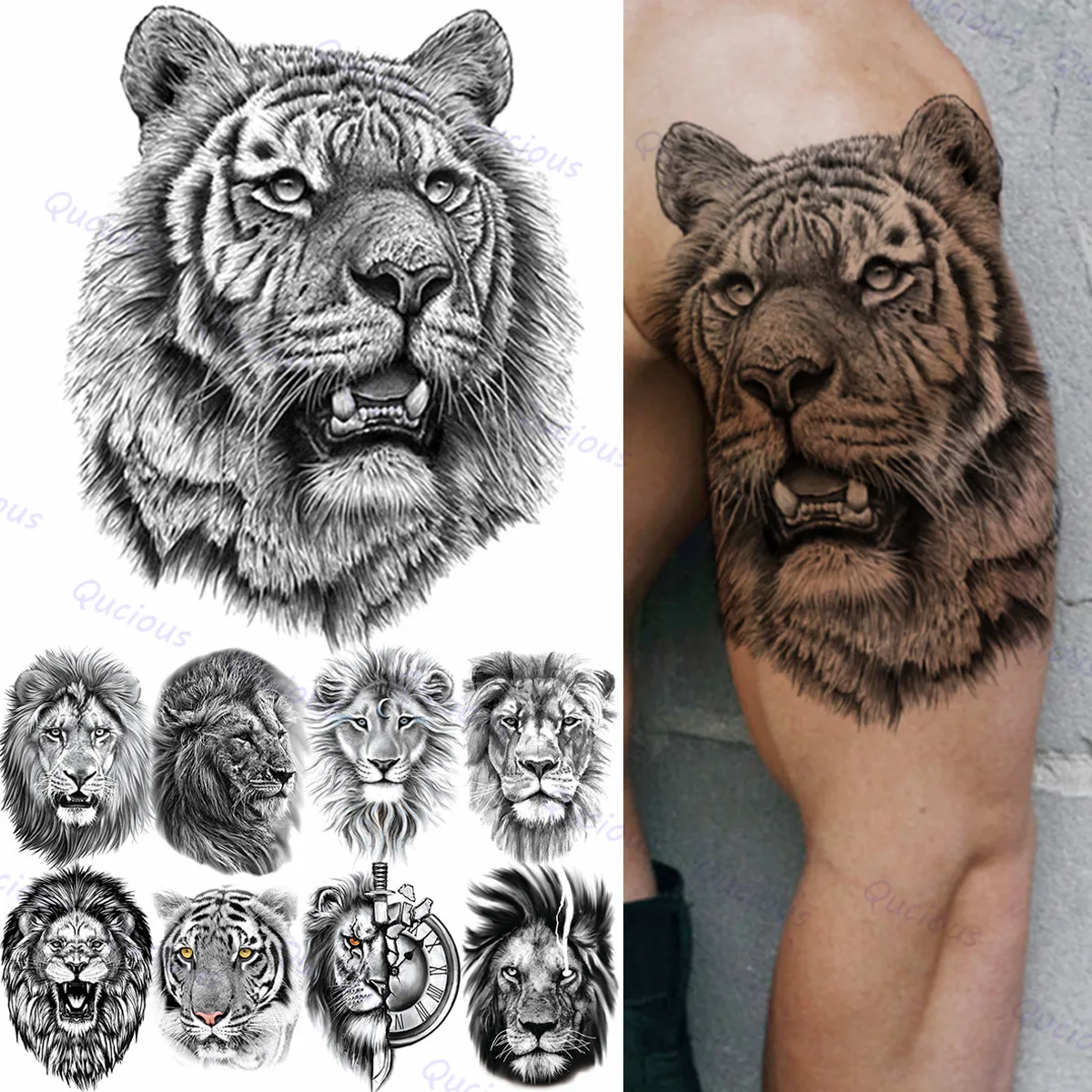Realistic Animal Tattoo Designs