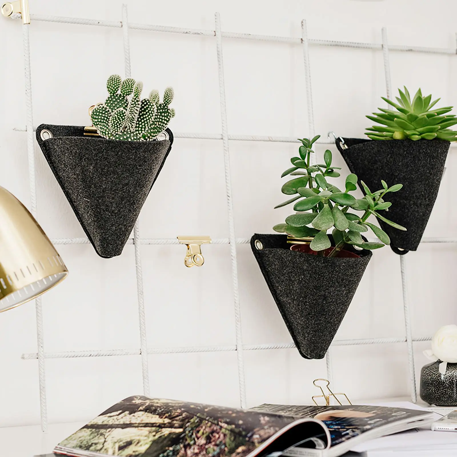 Wall Pocket Planters