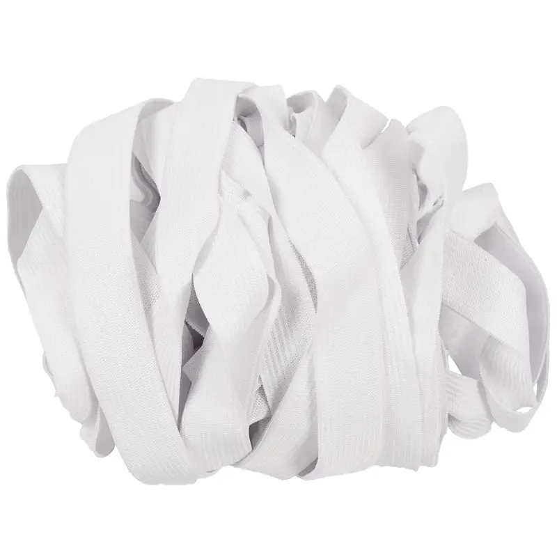 18mm x 12M blanco trenzado banda elástica reemplazo para sastrería de ...