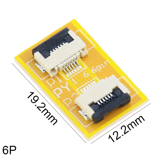 1PCS 0.5mm Pitch FPC FFC Flexible Flat Cable Extension Board 6P 8P 10P 12P 16P 20P 24P 26P 30P ...