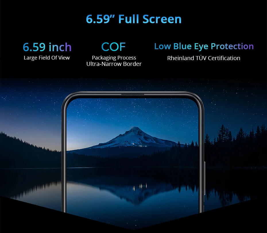 Honor 9X Pro, 8 ГБ, 128 ГБ, 256 ГБ, Kirin 810 Liquid Cool, смартфон, 48MP, тройная камера, 6,59 ...