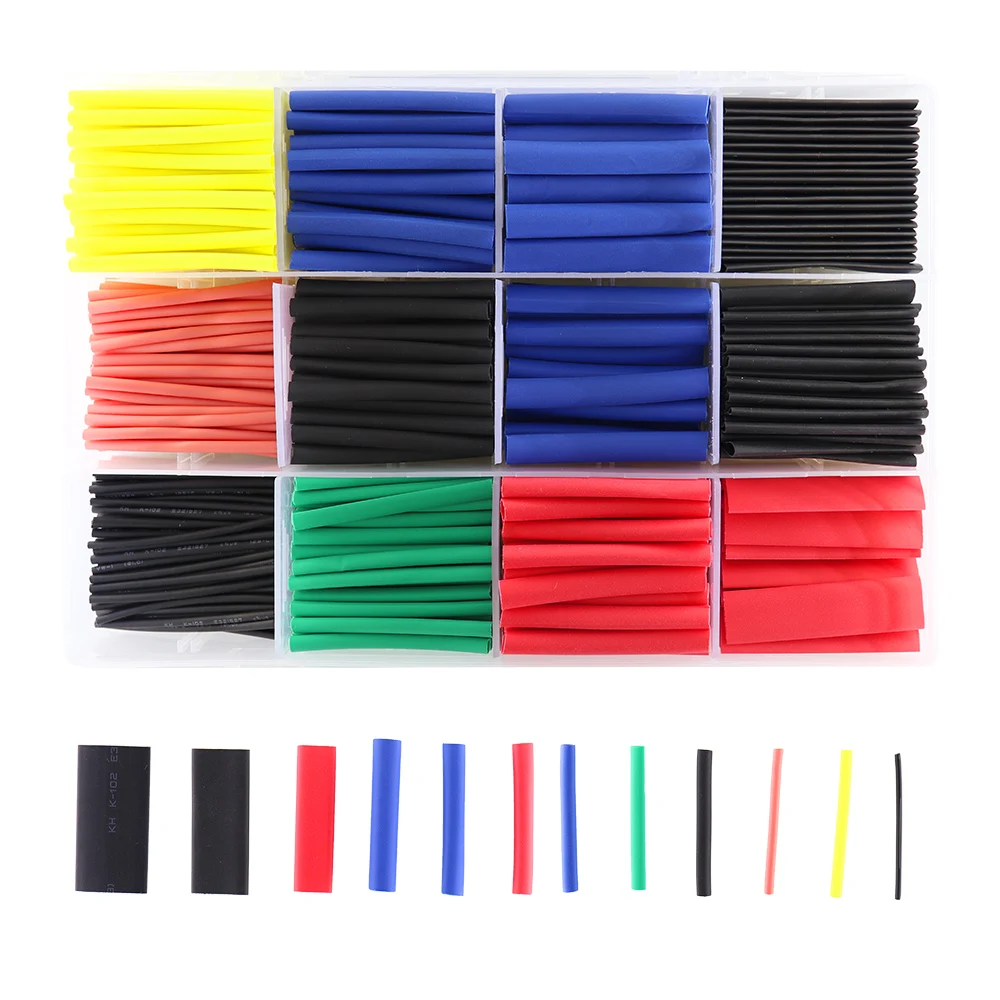 Plastic Heat Shrink Cable | Wire Cable Sleeve Kit | Insulation ...