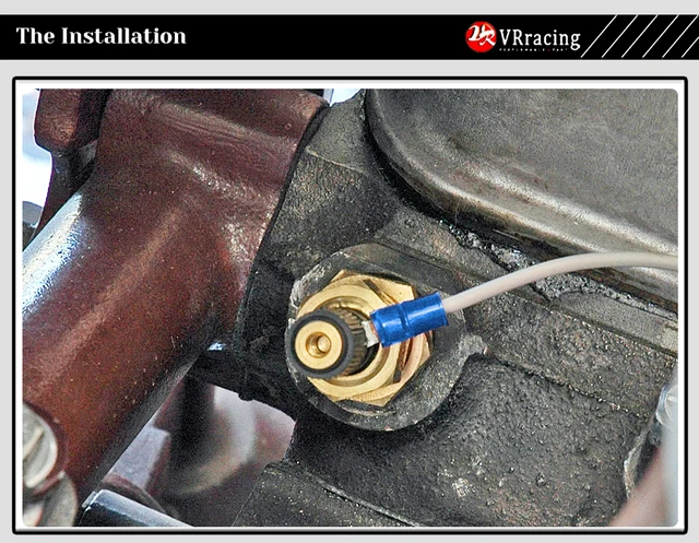 VR - 12V 1/8 NPT Racing Car Oil Temp Sensor Water temperature Sensor ...