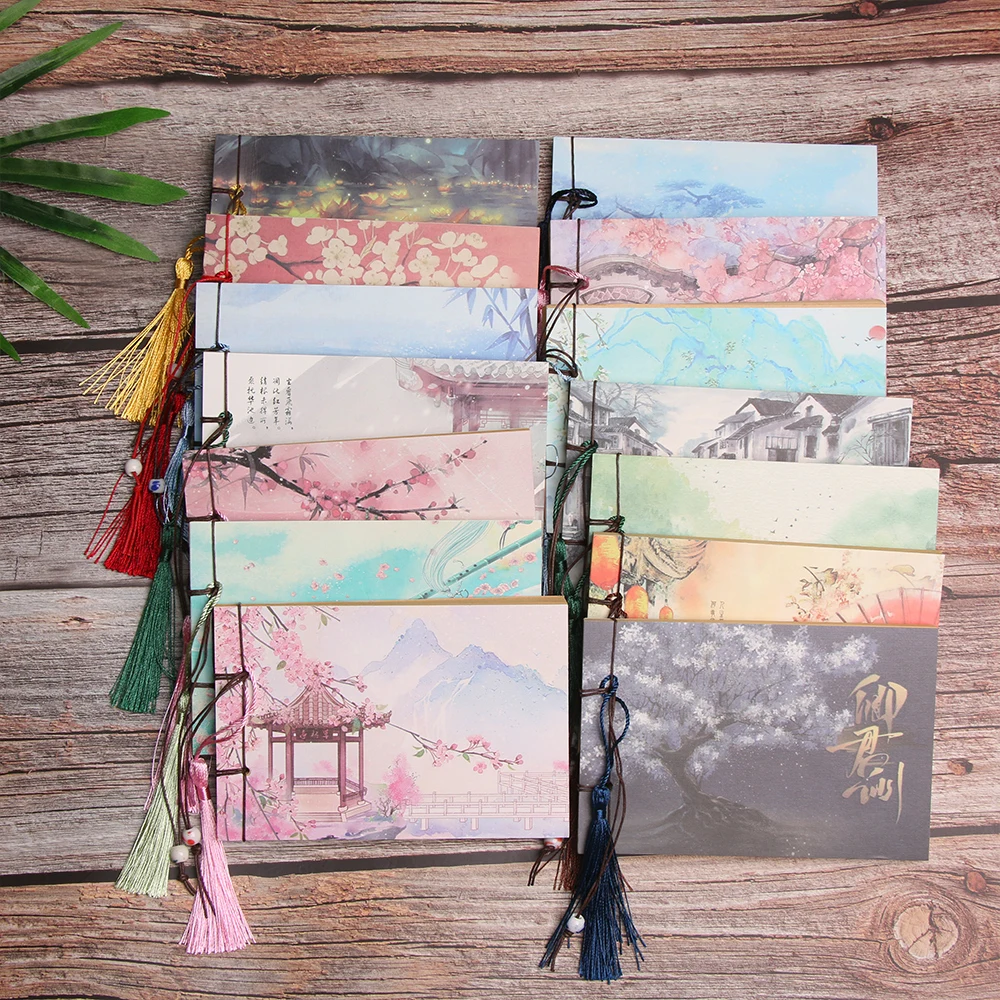 1PC Vintage Retro Chinese Style Notebook Sketchbook Journal Diary Book ...