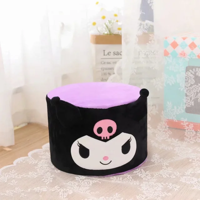 21cm Kawaii Sanrioed Cinnamoroll Kuromi Mymelody Tenorikuma Pompom ...