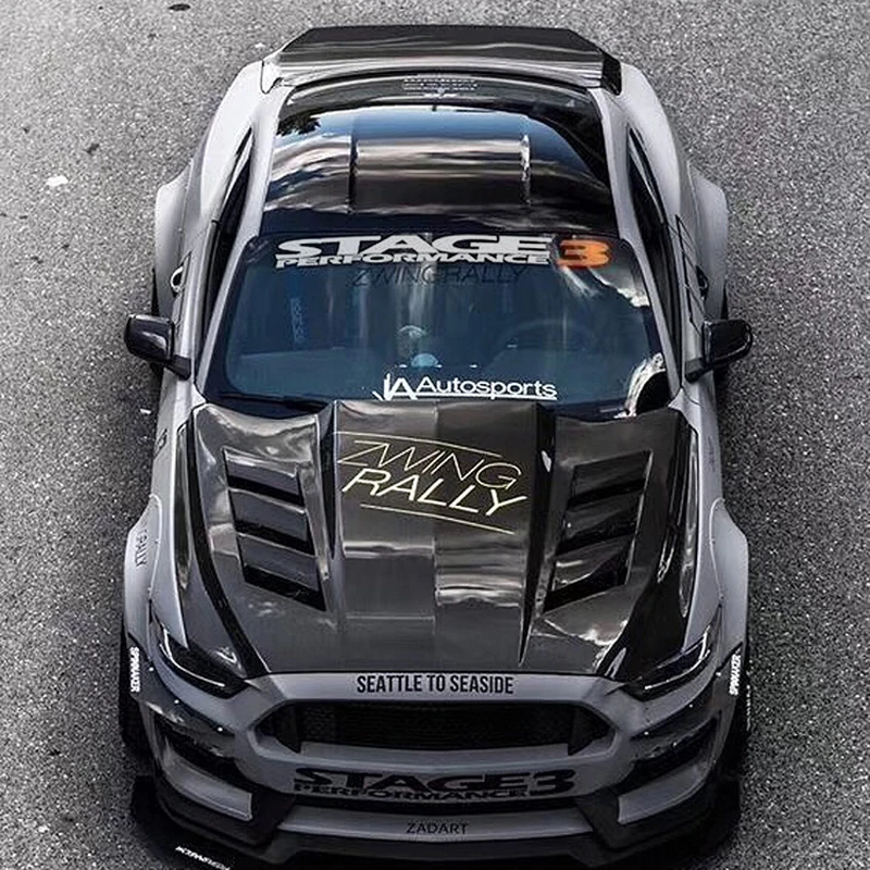 Ford Racing Decal Windshield