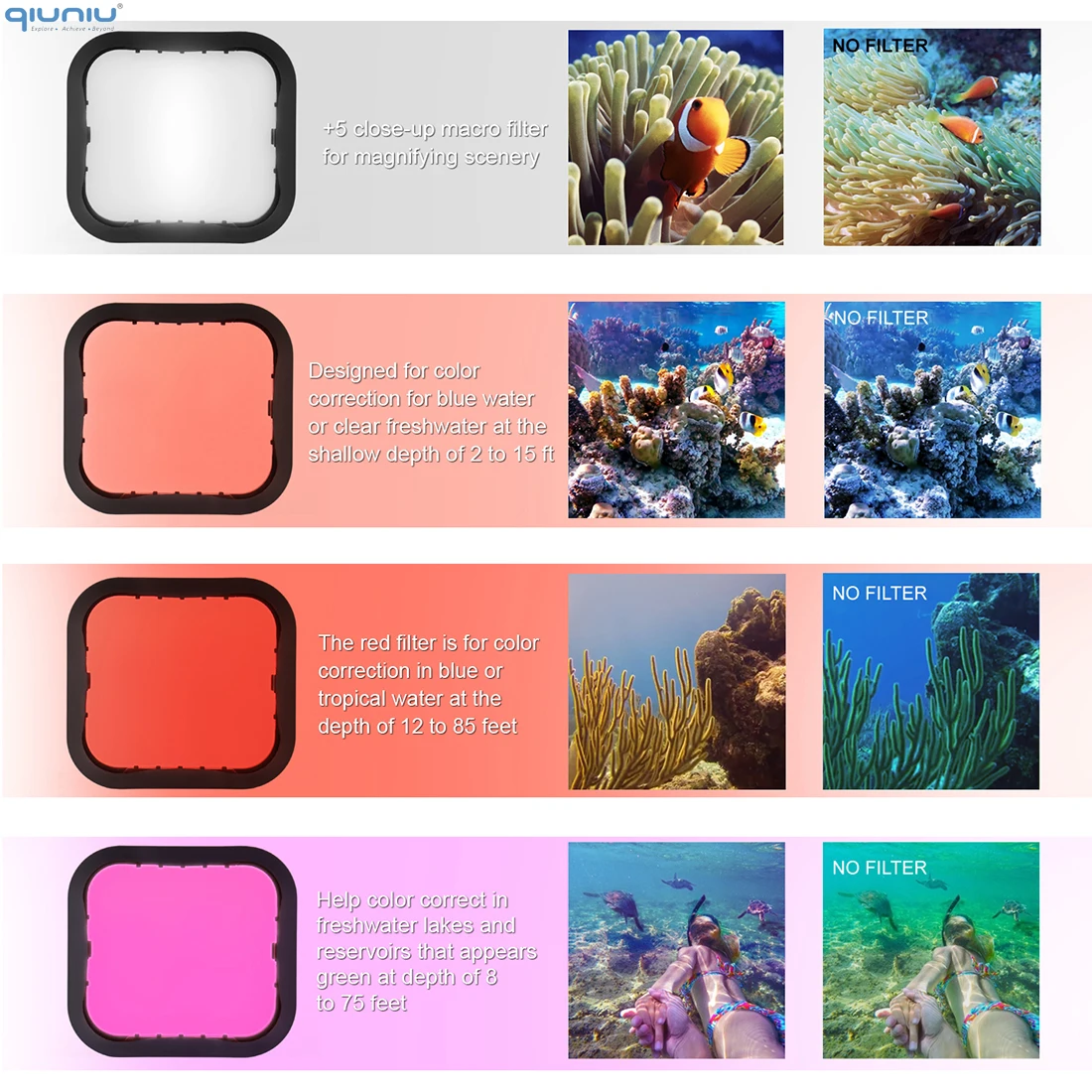 Gopro Underwater Filter