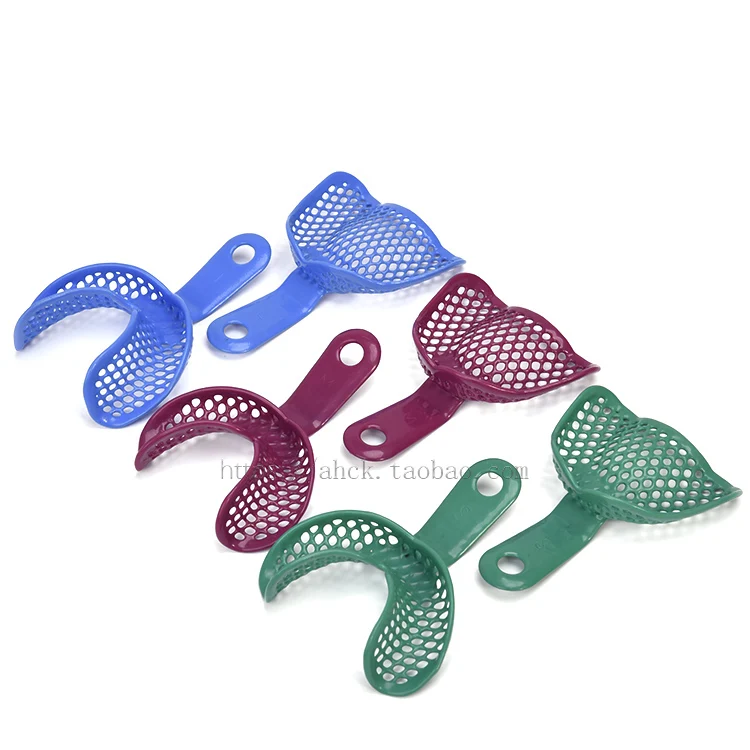 New Small Medium Large Color Plastic And Metal Dental Edentulous Jaw ...