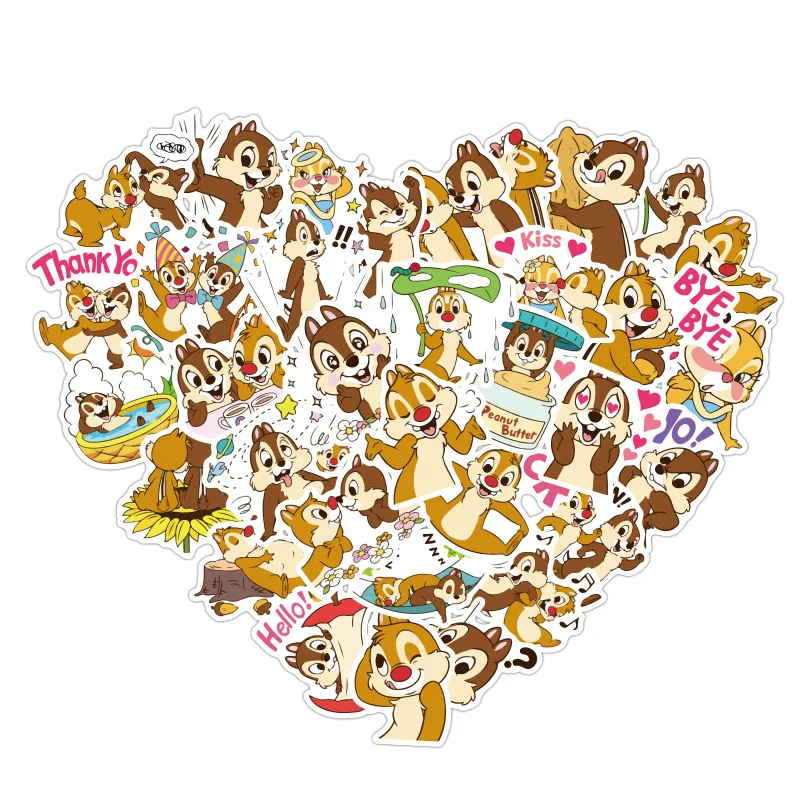Disney-40pcs-chipmunk-brothers-graffiti-stickers-non-repetitive ...