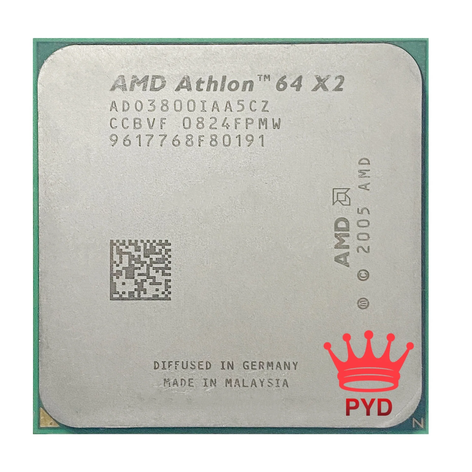 AMD ATHLON 64X2 3800 +/2.0GHZ/1MB 캐시/AM2 소켓/940 핀 듀얼 코어 데스크탑 - 티몬