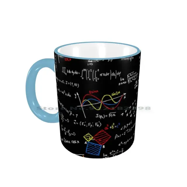 Physics Equations Ceramic Mugs - Mon Science
