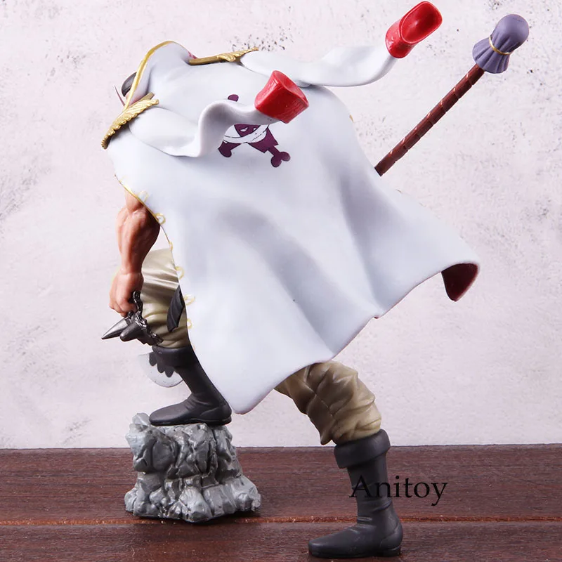 Anime One Piece White Beard Edward Newgate Statue Figure PVC One Piece ...