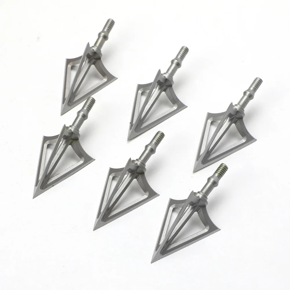 2-5-10pcs-Archery-Fixed-3-Blade-Broadhead-Sharp-Arrow-Head-Stainless ...