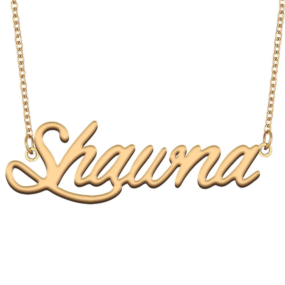 Shawna-Name-Necklace-for-Women-Stainless-Steel-Jewelry-Gold-Plated ...