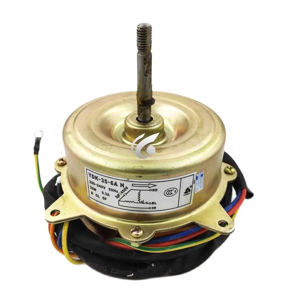 new good working for Air conditioner Fan motor machine motor YDK35-6HG YDK-35-6A YDK-35-6HG 4 ...