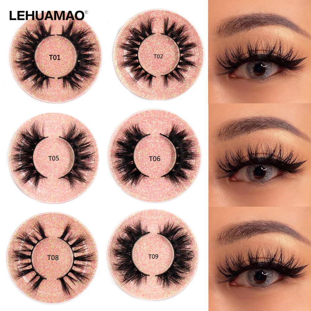 LEHUAMAO-Makeup-5D-Mink-Lashes-Long-Lasting-Mink-Eyelashes-Natural ...
