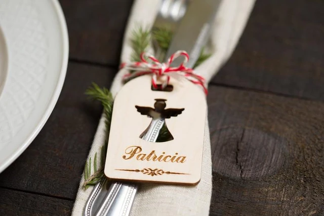Christmas Table Name Tags