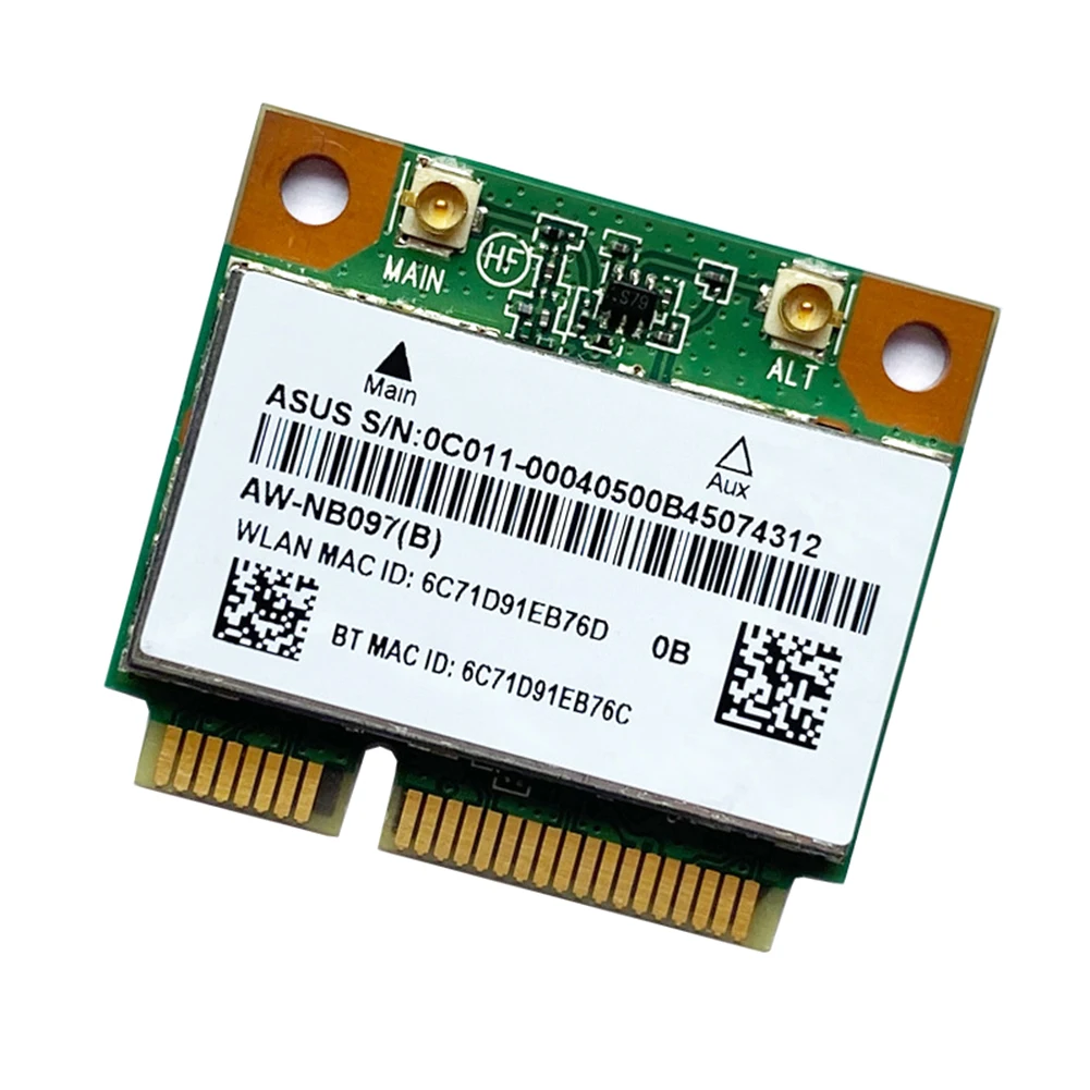 AR5B225 Mini PCIe 300M+ Bluetooth 4.0 WLAN Wifi Wireless Network Card ...