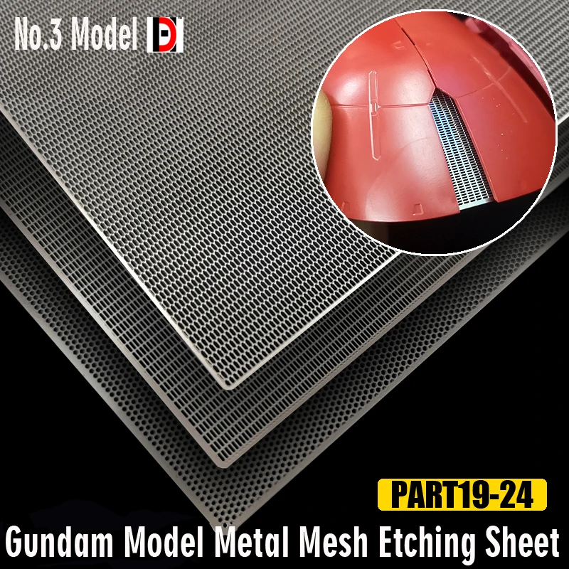 Mecha-Model-Metal-Mesh-Etching-Sheet-Modelling-Upgrade-Kits-Hobby-Craft ...