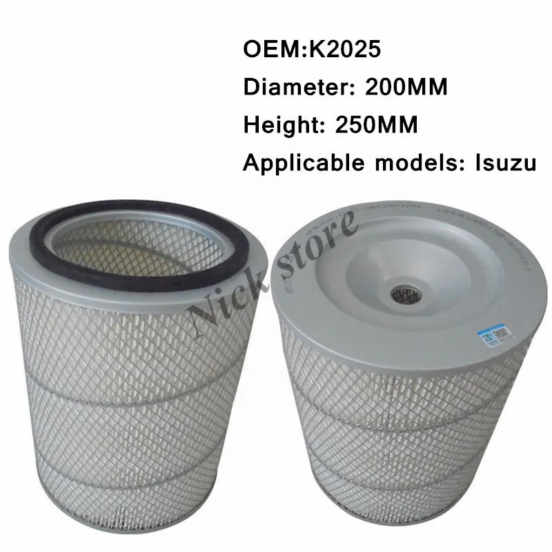K2025-Air-Filter-for-Machinery-And-Equipment-Suit-For-Forklift-and ...
