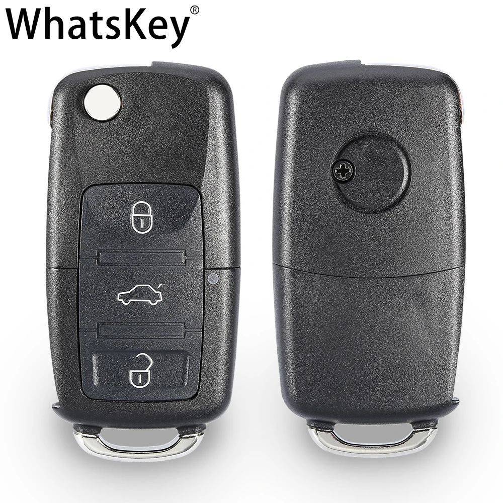 3-Buttons-Folding-Flip-Car-Key-Shell-Case-For-Volkswagen-VW-Polo-MK5 ...