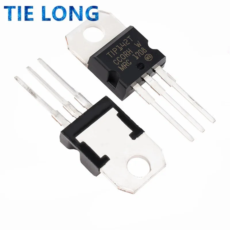 10pcs-TIP142T-TO-220-TIP142T-TO220-TIP142-POWER-TRANSISTORS-new-and ...