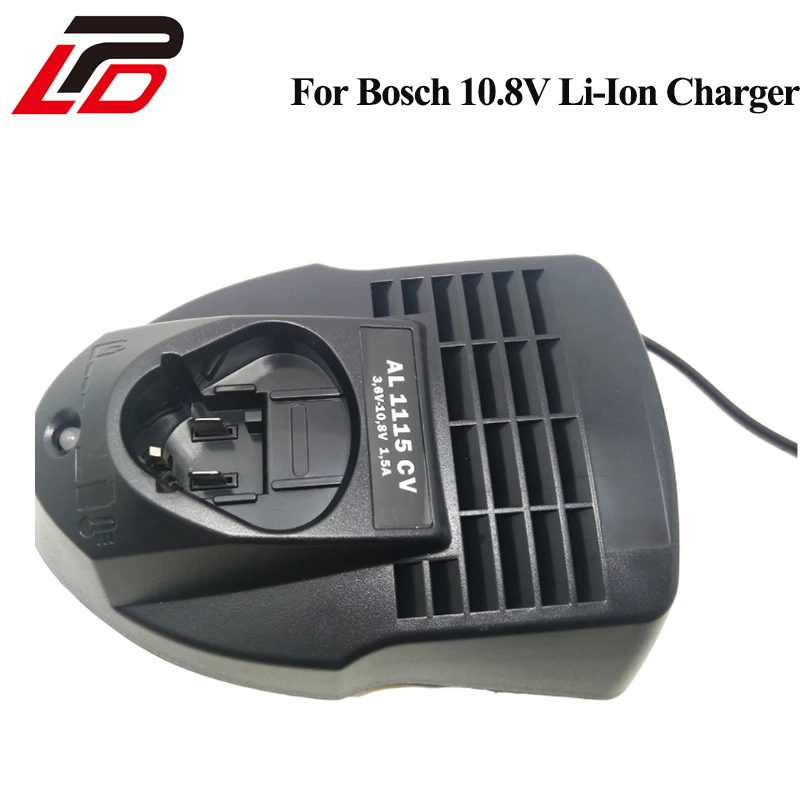AL1115CV Battery Charger For Bosch 10.8V/12V BAT411 BAT412A Li ion Battery Electrical Drill 2 ...