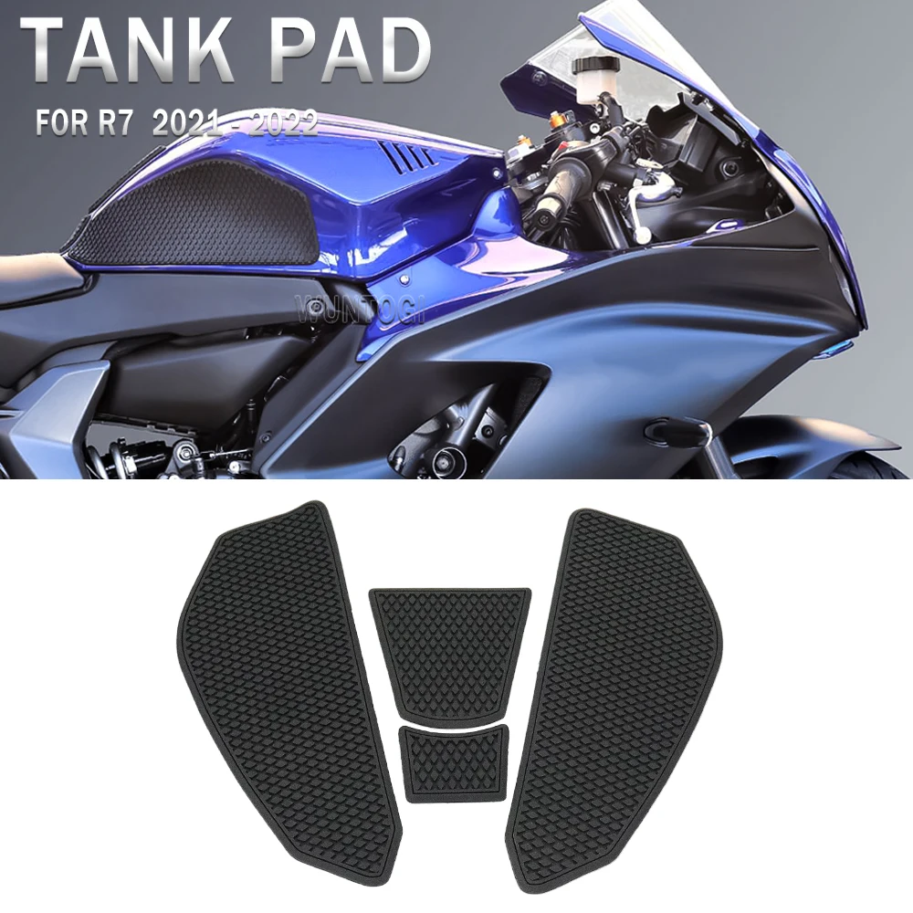 Motorcycle-Tank-Pad-For-Yamaha-YZF-R7-YZF-R7-2021-2022-Central-Fuel ...