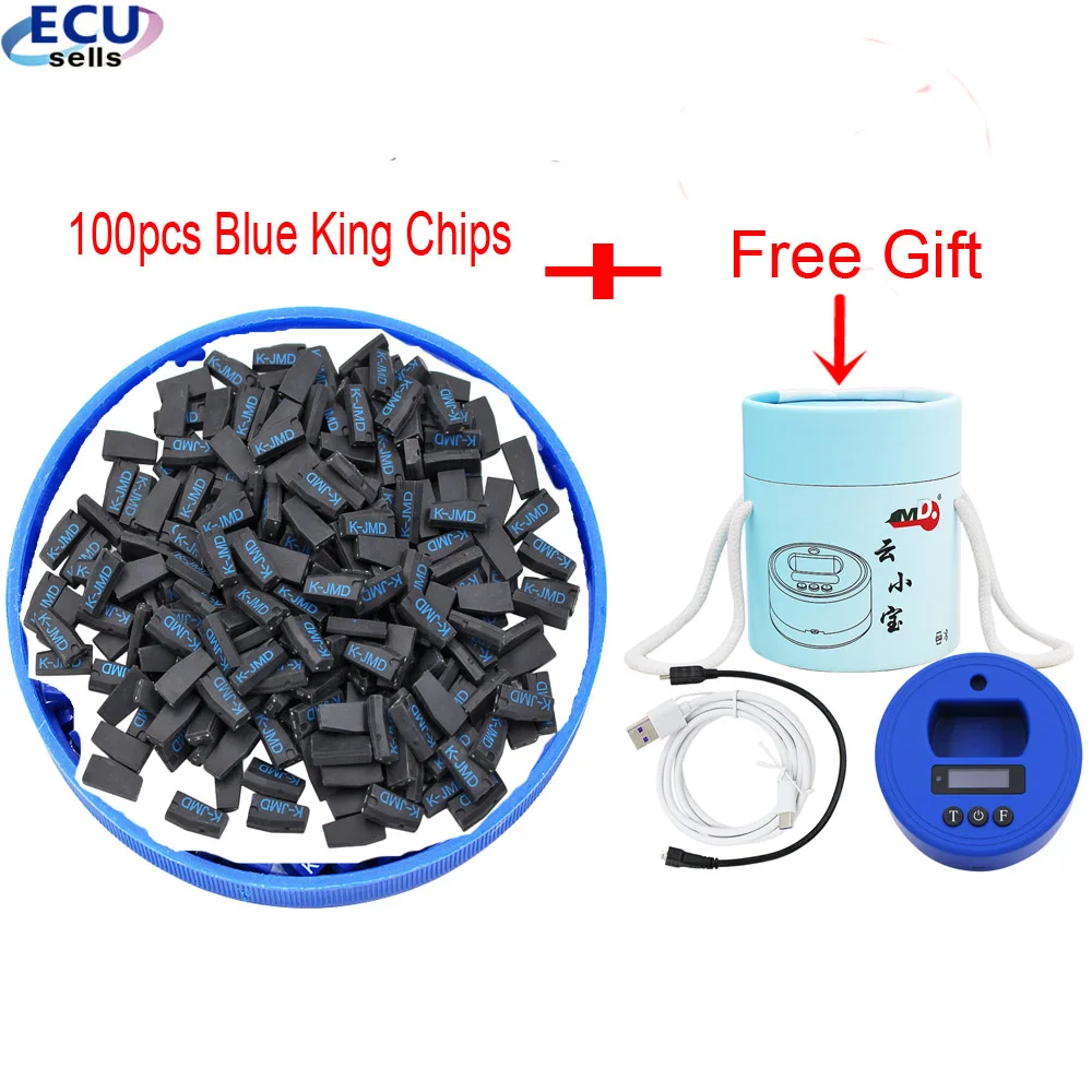 100pcs Blue King chips + Free Gift 1 set JMD Ebaby Remote/Chip Generate ...