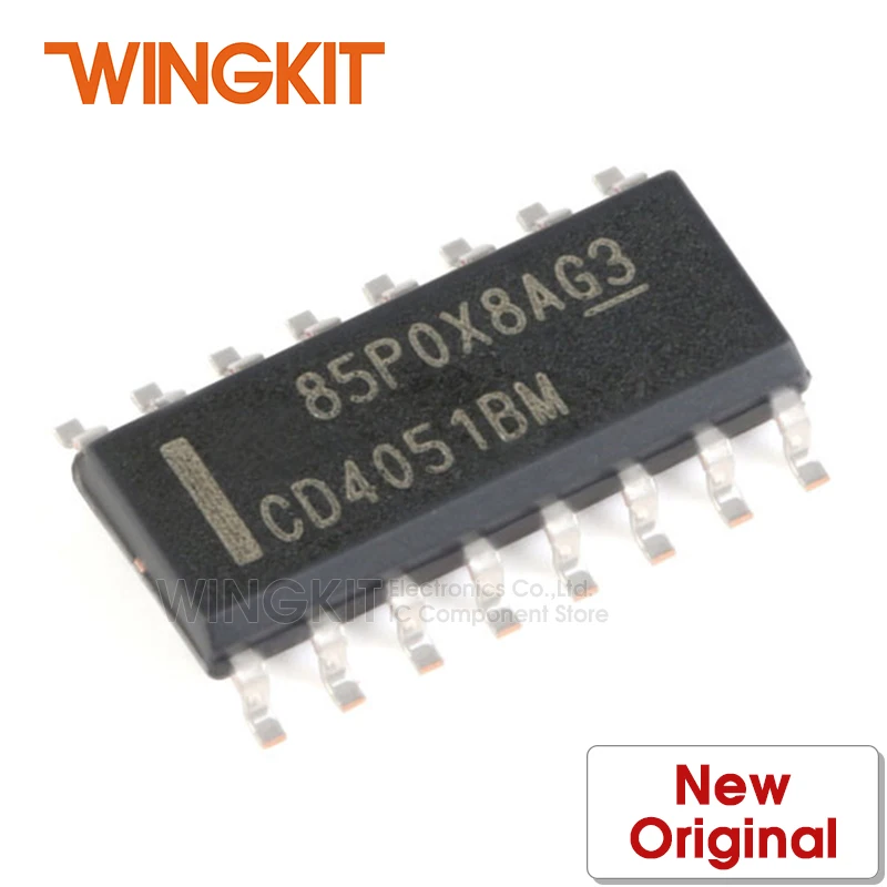 5PCS CD4051BM96 SOIC16 CD4051BM CD4051B CD4051 CD405 SOIC 16 CMOS ...