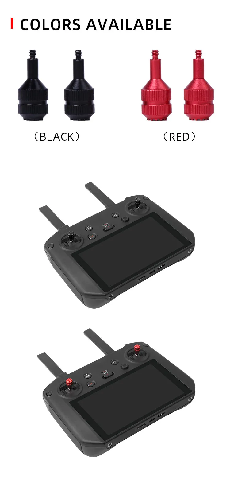 Sunnylife Aluminum Alloy Control Sticks Storable Thumb Rocker Joysticks ...