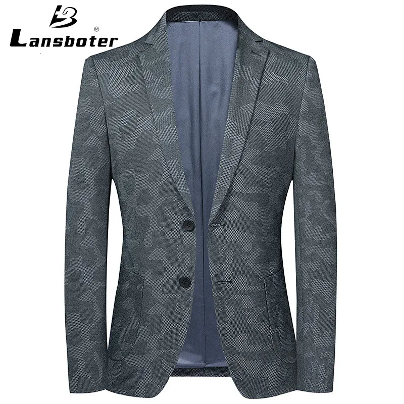 New men's men's spring blazer in 2020 is a slim, form fitting suit ...