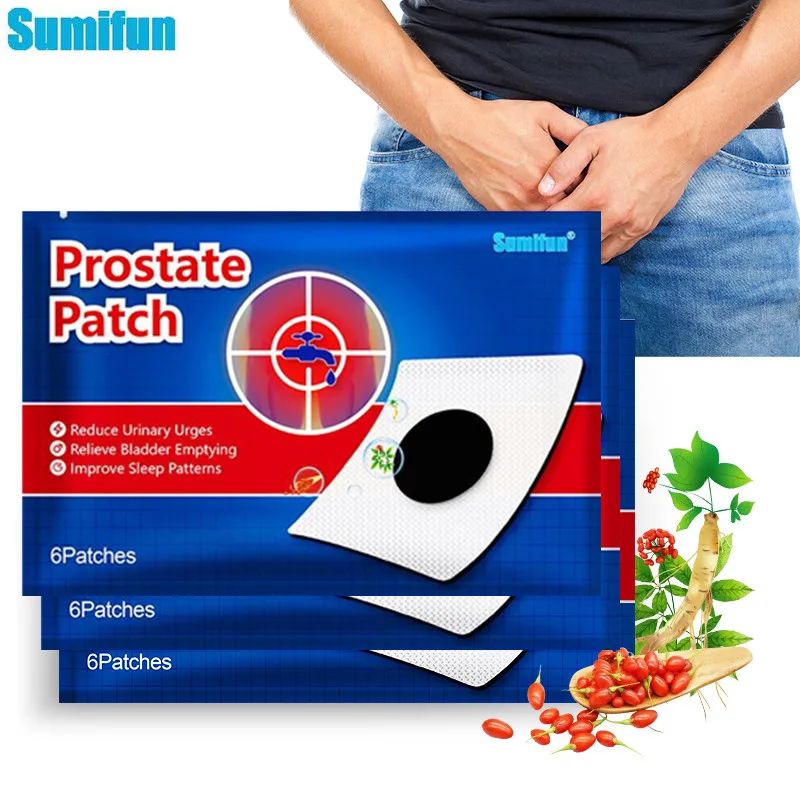 Sumifun 6/18/30/48/60pcs Prostatic Navel Plaster Prostatitis Prostate ...