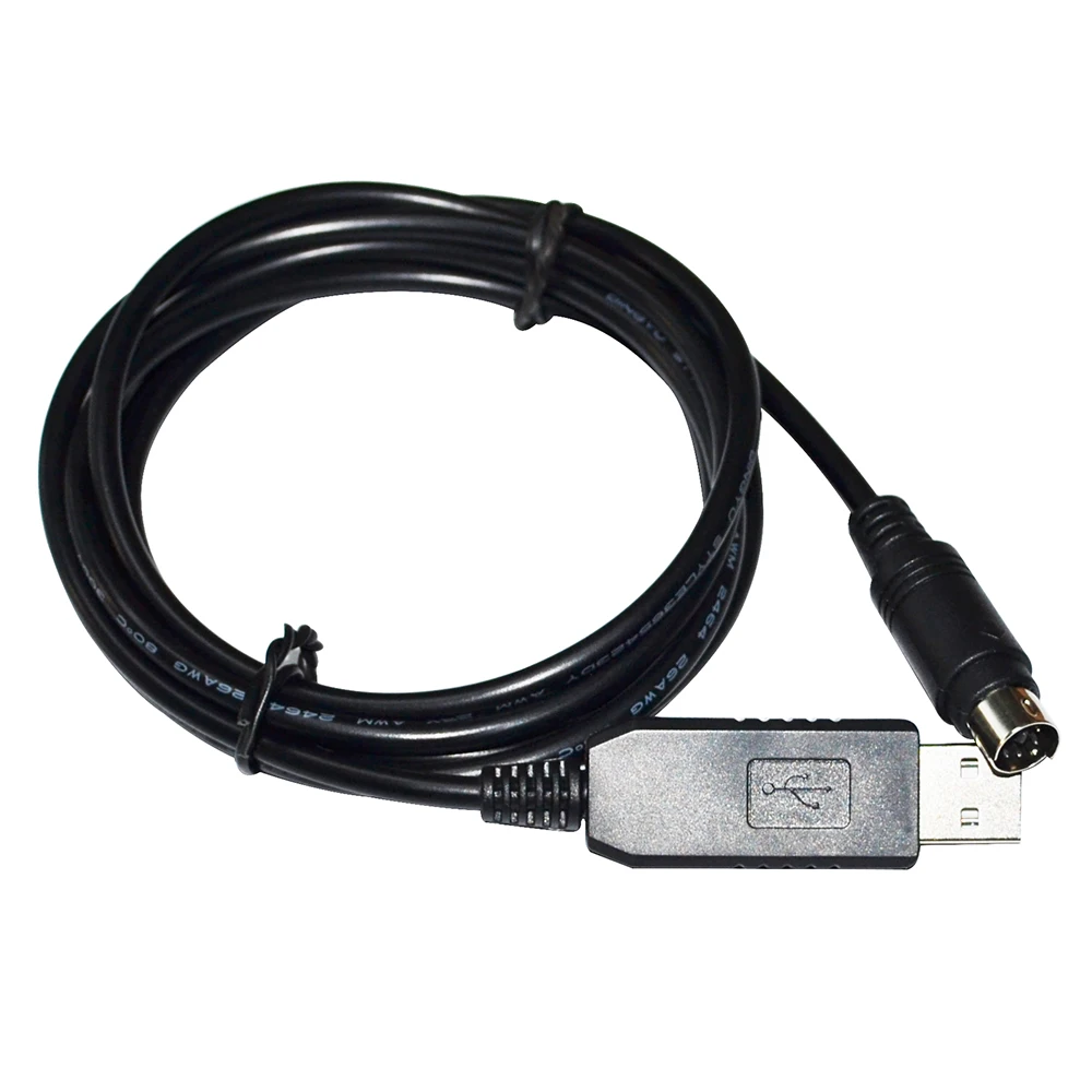 PROLIFIC-PL2303GT-FTDI-FT232RL-USB-TO-MINI-DIN-6PIN-MD6-RS232-PLC ...