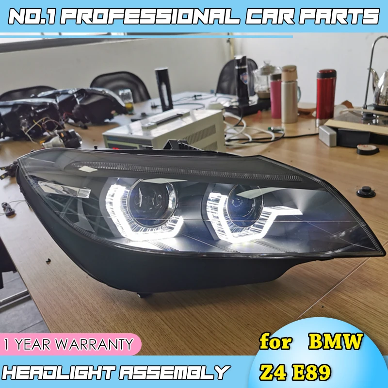 Автомобильный Стайлинг для BMW Z4 E89 светодиодный фары 2009- для Z4 фары светодиодный угол ...