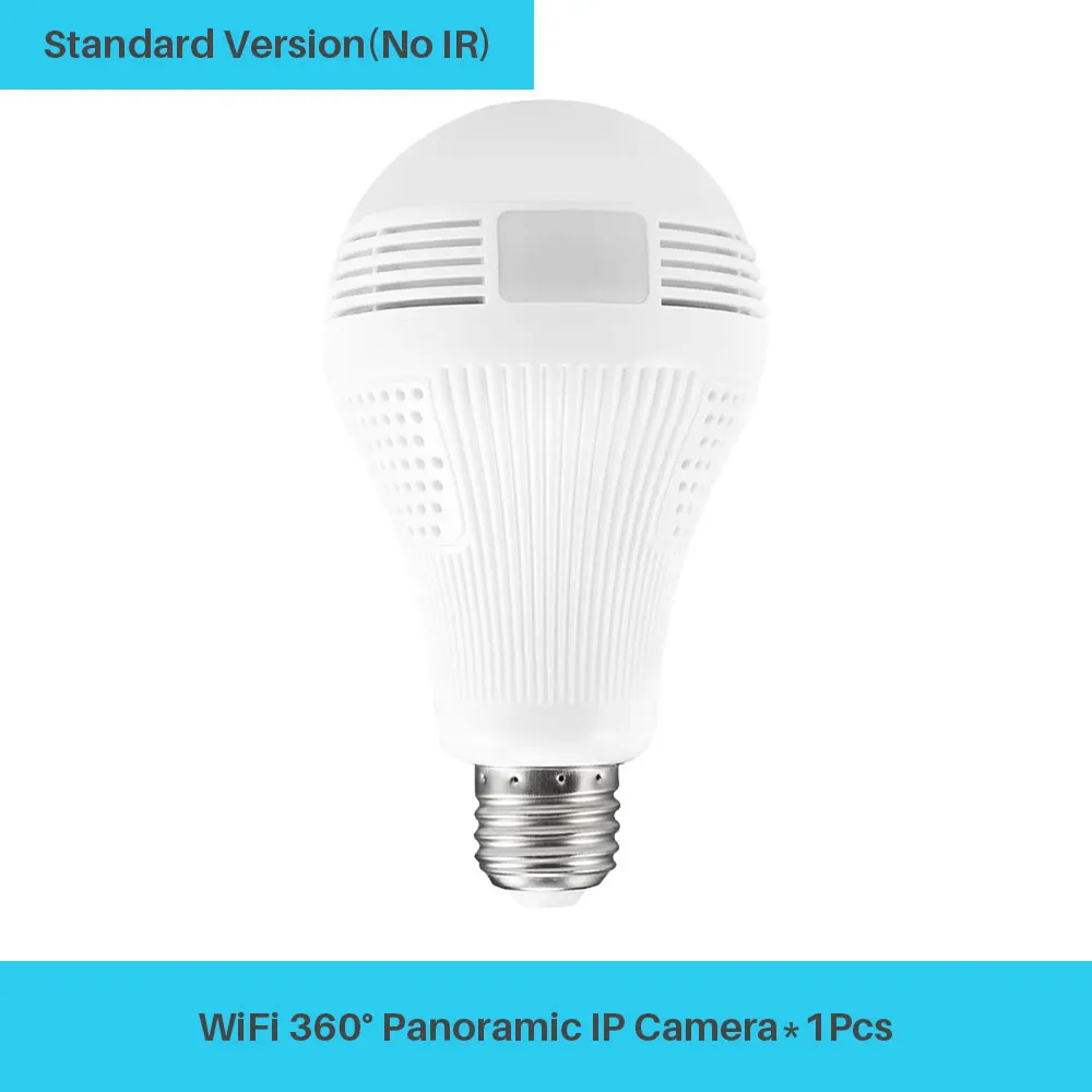 Home Security Wireless IP Camera WiFi Bulb | EttaGadgets
