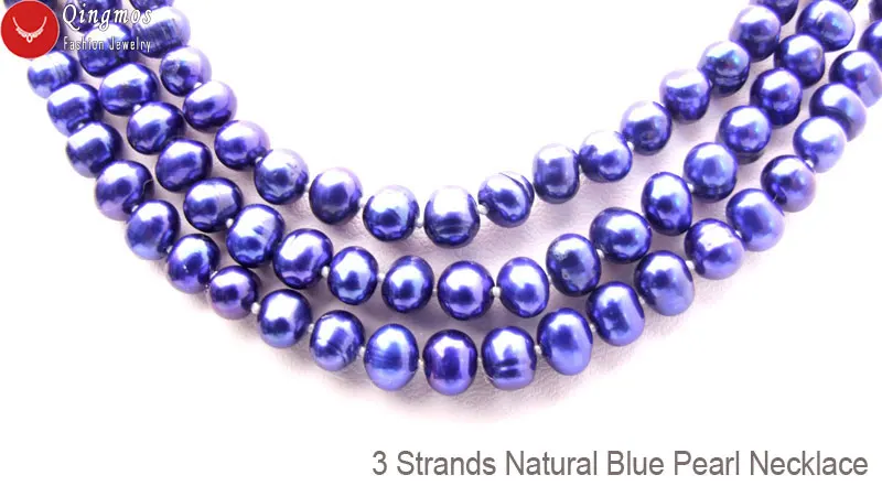 Natural Blue Pearl Jewelry