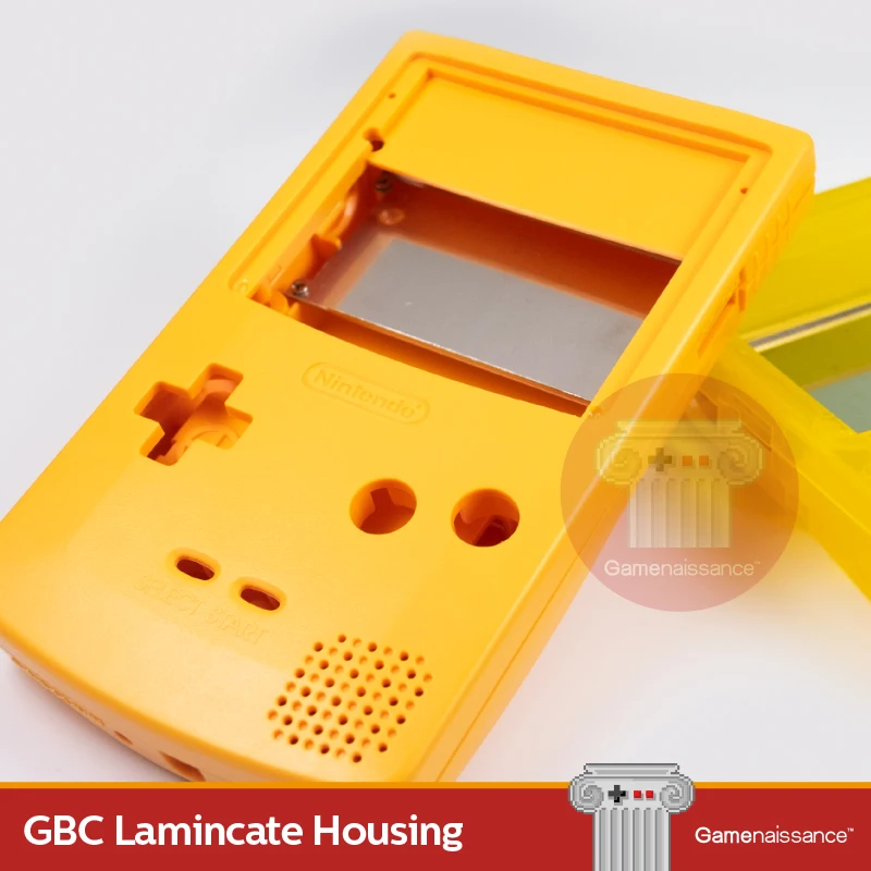 GBC Laminated Custom Housing Shell Case for Gameboy Color Lacklight IPS ...