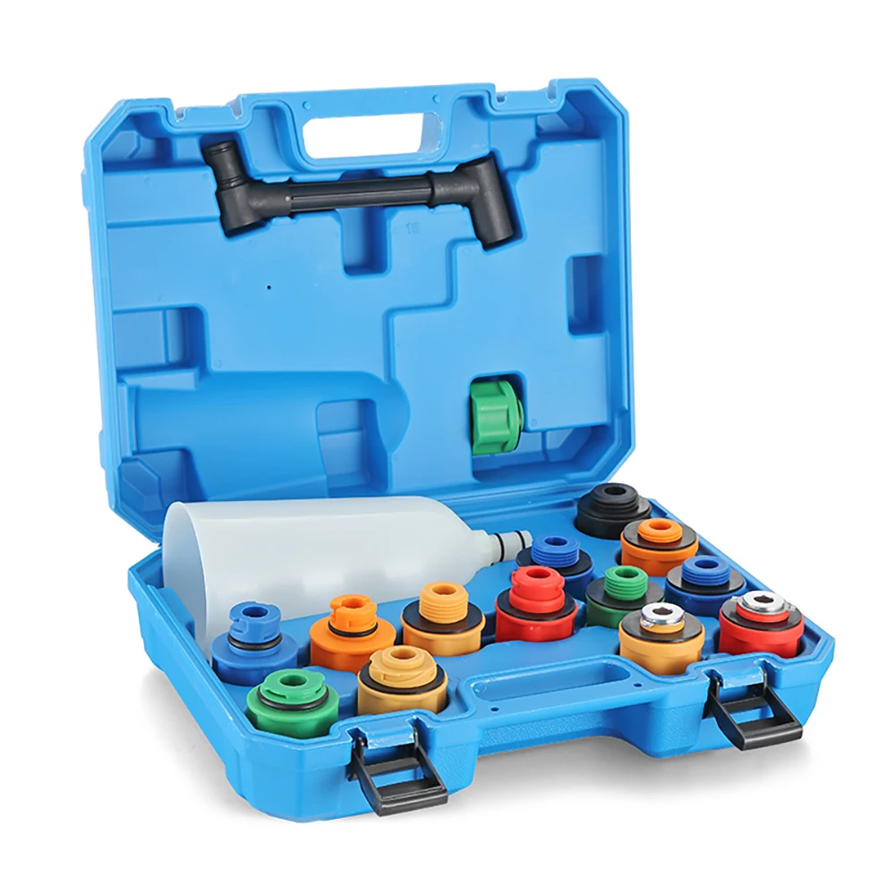 16pcs Engine Oil Filler Set Automobile Engine Replacement Funnel Device ...