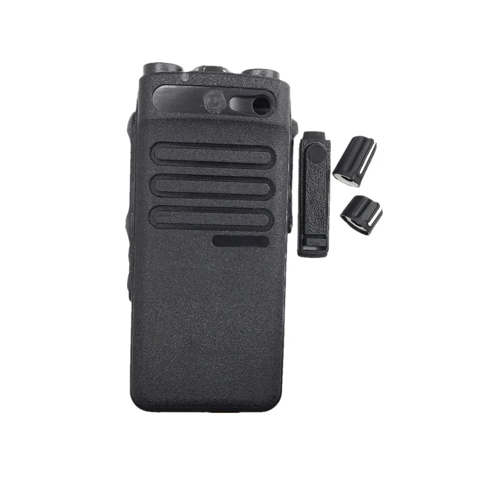 Housing Case Front Shell + Knob Dust Cover For Motorola Xir P6600 ...